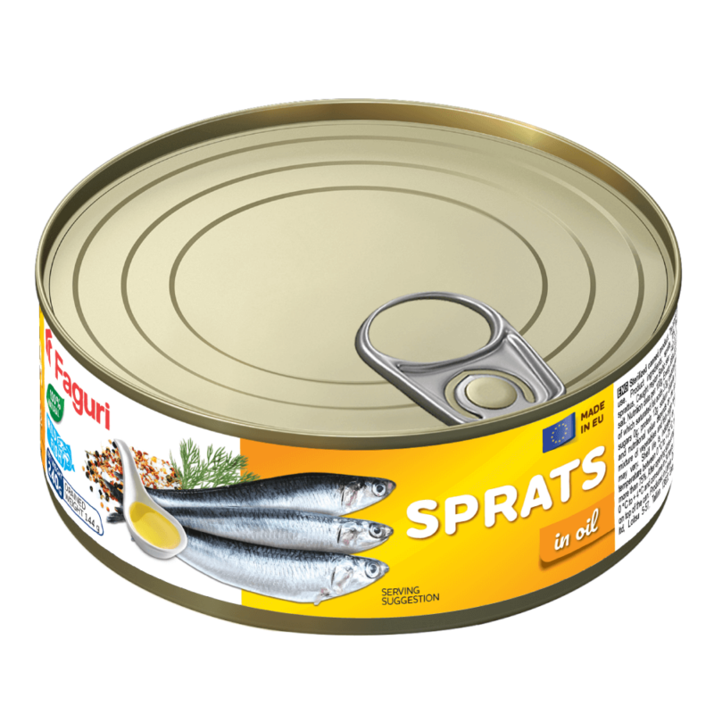 Sprats in oil 240g – Faguri