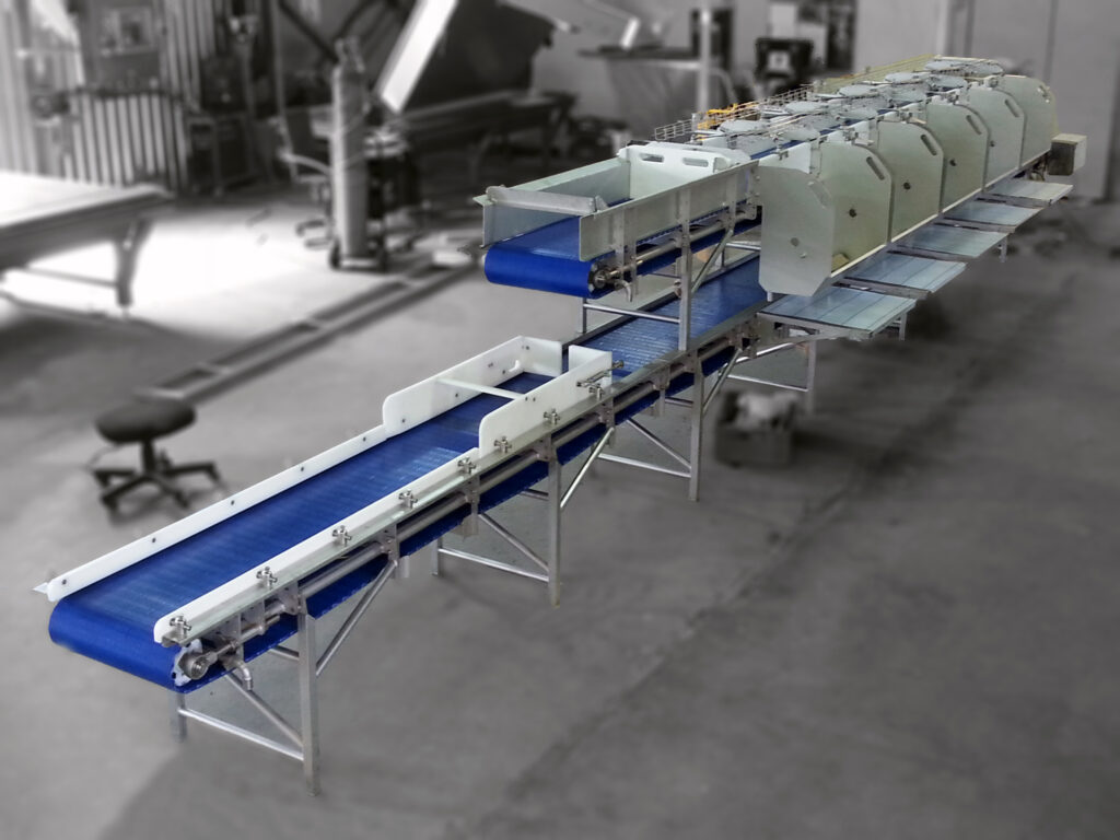 Trimming (processing) conveyor – Faguri